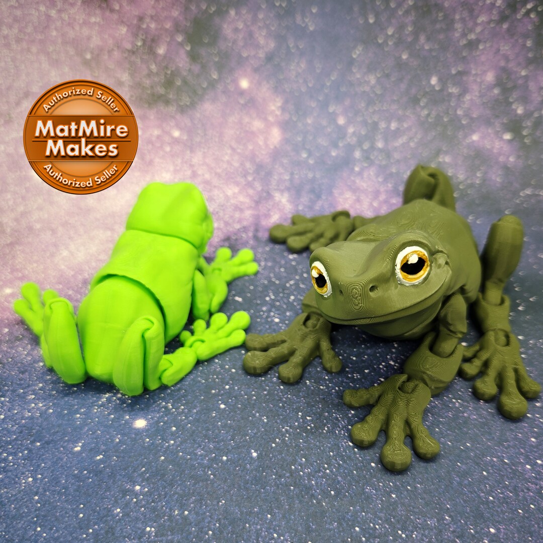 Aussie Arboreal Frog Flexi Pal - Vivid Green Tree Companion - Etsy