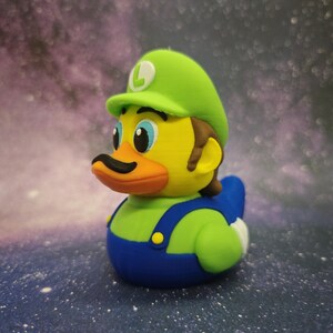 Mario and Luigi Ducks – Super Plumber Duo From the Duckverse! - Etsy