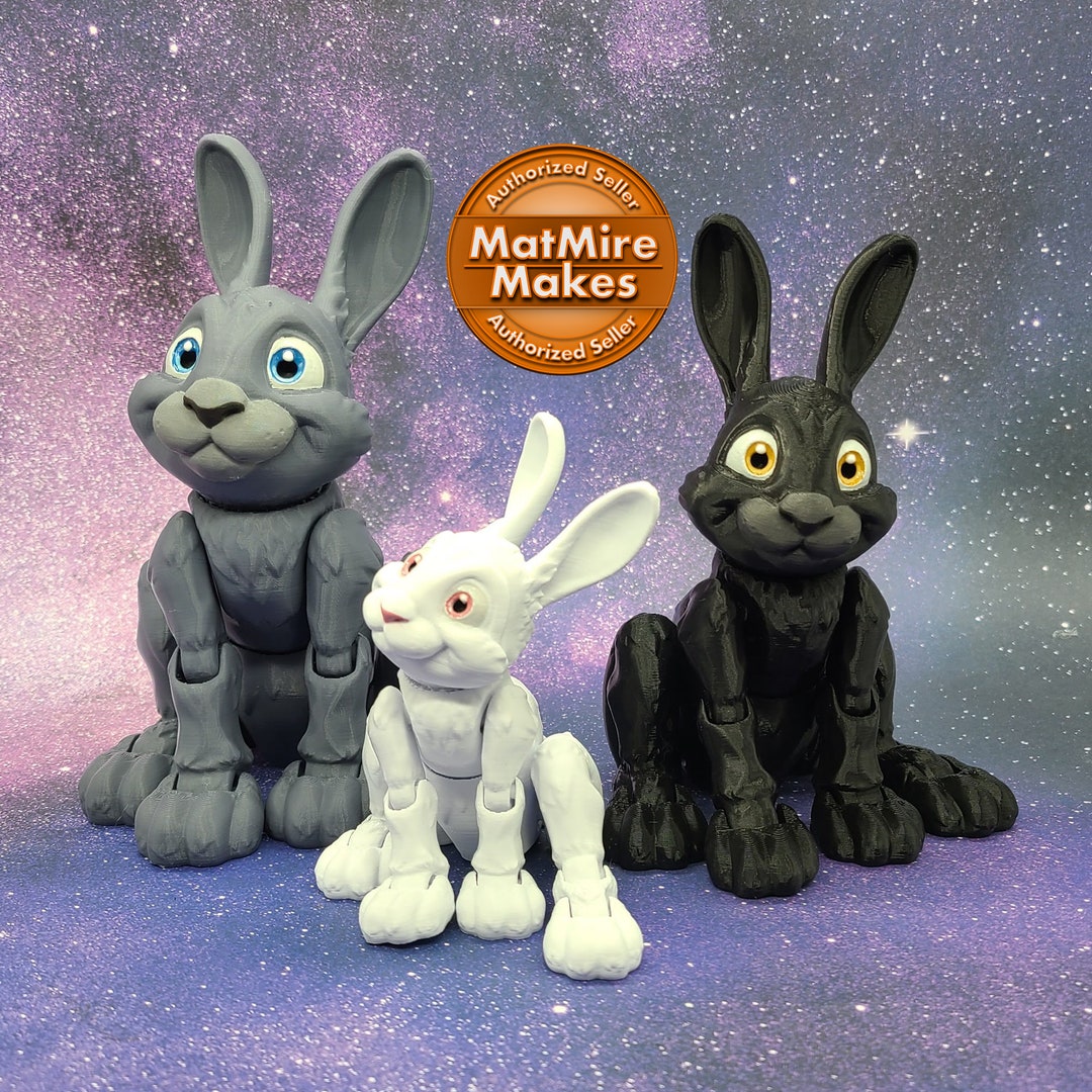 Articulated Bunny - Hoppin' Fun With This 3D Printed, Jointed Rabbit ...