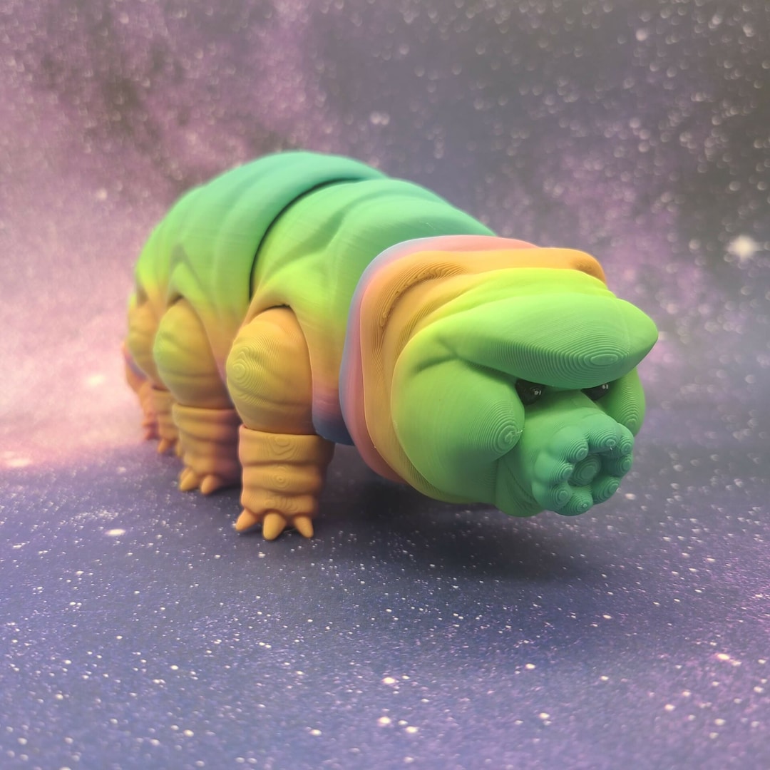Articulated Tardigrade - Cute 'water Bear' Mini Beast for Your ...