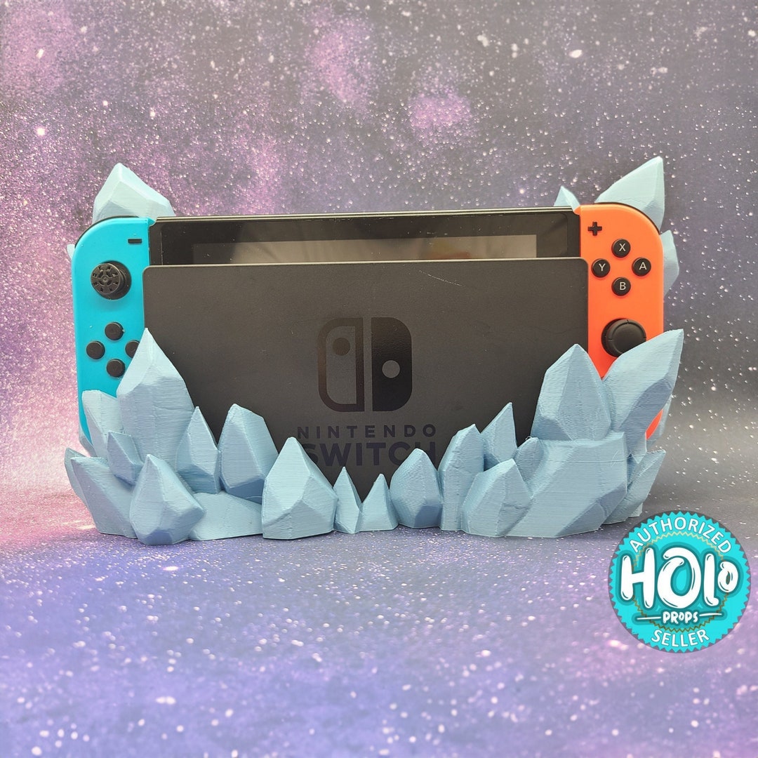 Nintendo Switch Dock Cradle Crystal Formation - Unleash the Power of ...