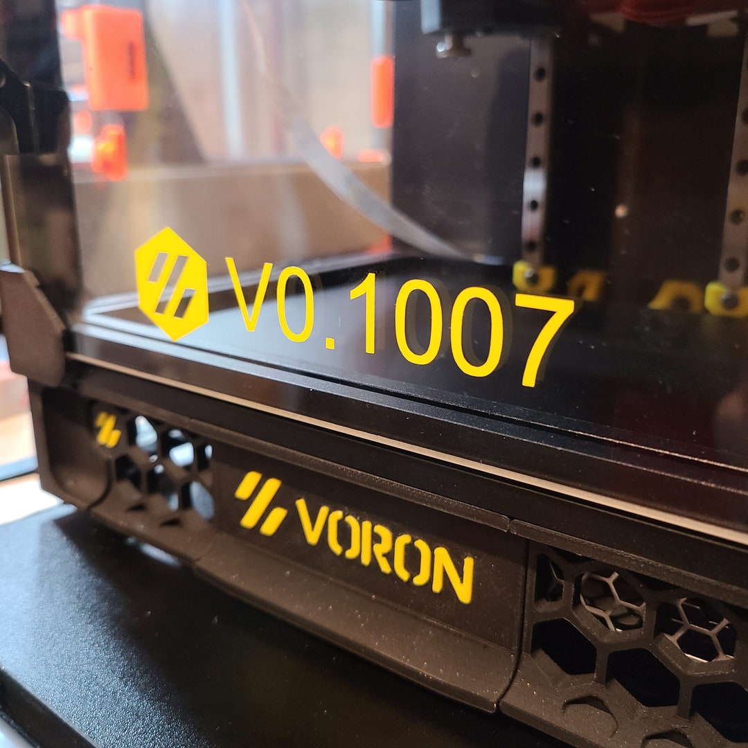 Custom Voron Serial Number Decorative Logo Vinyl Decal Sticker for 3D ...