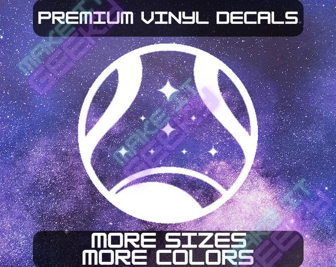 Starfield Vinyl Decal - Etsy UK