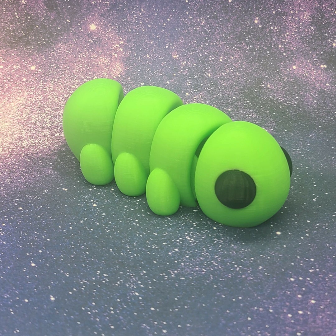 Cute Articulated Baby Caterpillar Wiggle-waggle Fun for Desk - Etsy