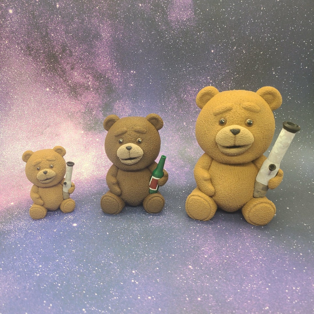 Teddy Bear Ted "thunder Buddies" Figure - Desktop Companion for Wild ...