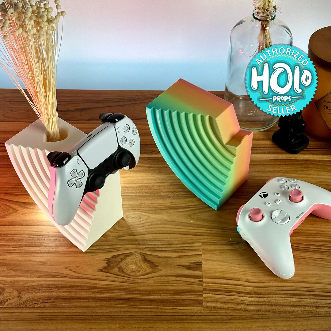 Modern Moon Controller Stand - Sleek Gaming Accessory With Optional ...