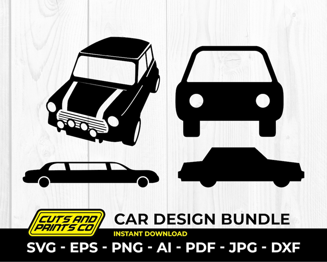 CAR SVG Bundles | Car SVG | Car Cricut | Car Silhouette | Car Clipart ...