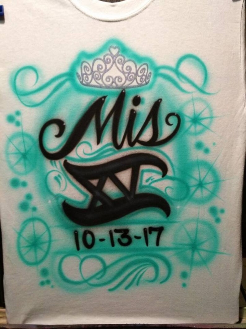 Custom Airbrush Shirts, Hat and Beanies - Etsy