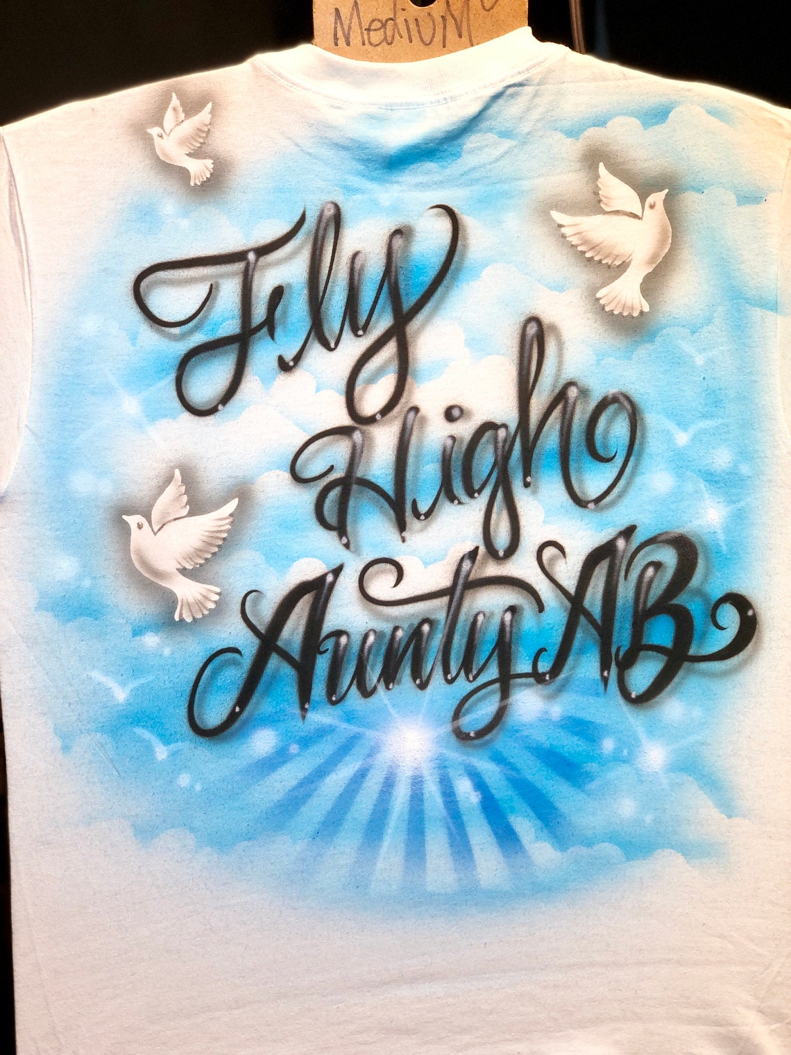 Custom Airbrush Shirts, Hat and Beanies - Etsy