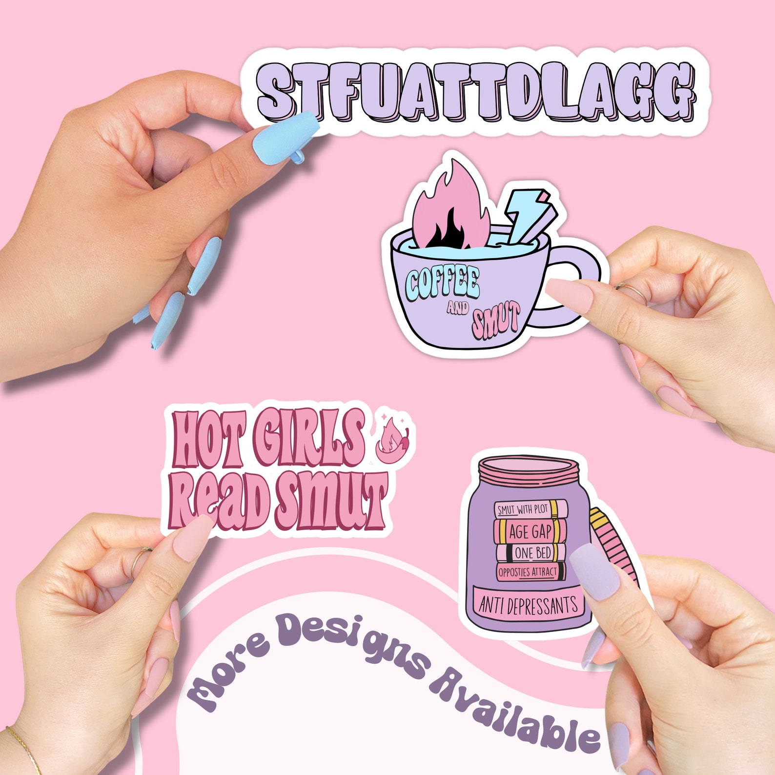 Collecting Book Boyfriends Sticker, Bookish Sticker , Book Lover Gift ...