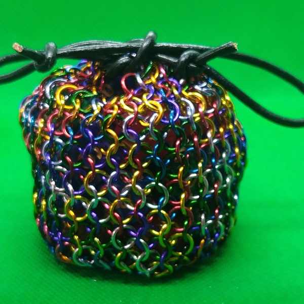 Chain Mail Dice Bag - Etsy