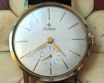 Gold Mens Watch - Etsy UK