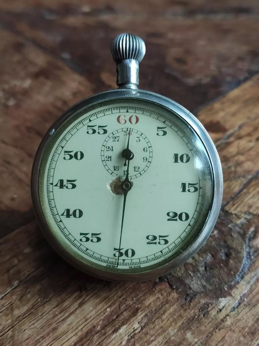 WW2 Air Ministry RAF Lemania Stopwatch Movement | AM 6B/117 Stopwatch ...