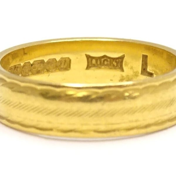 22 Carat Gold Ring - Etsy