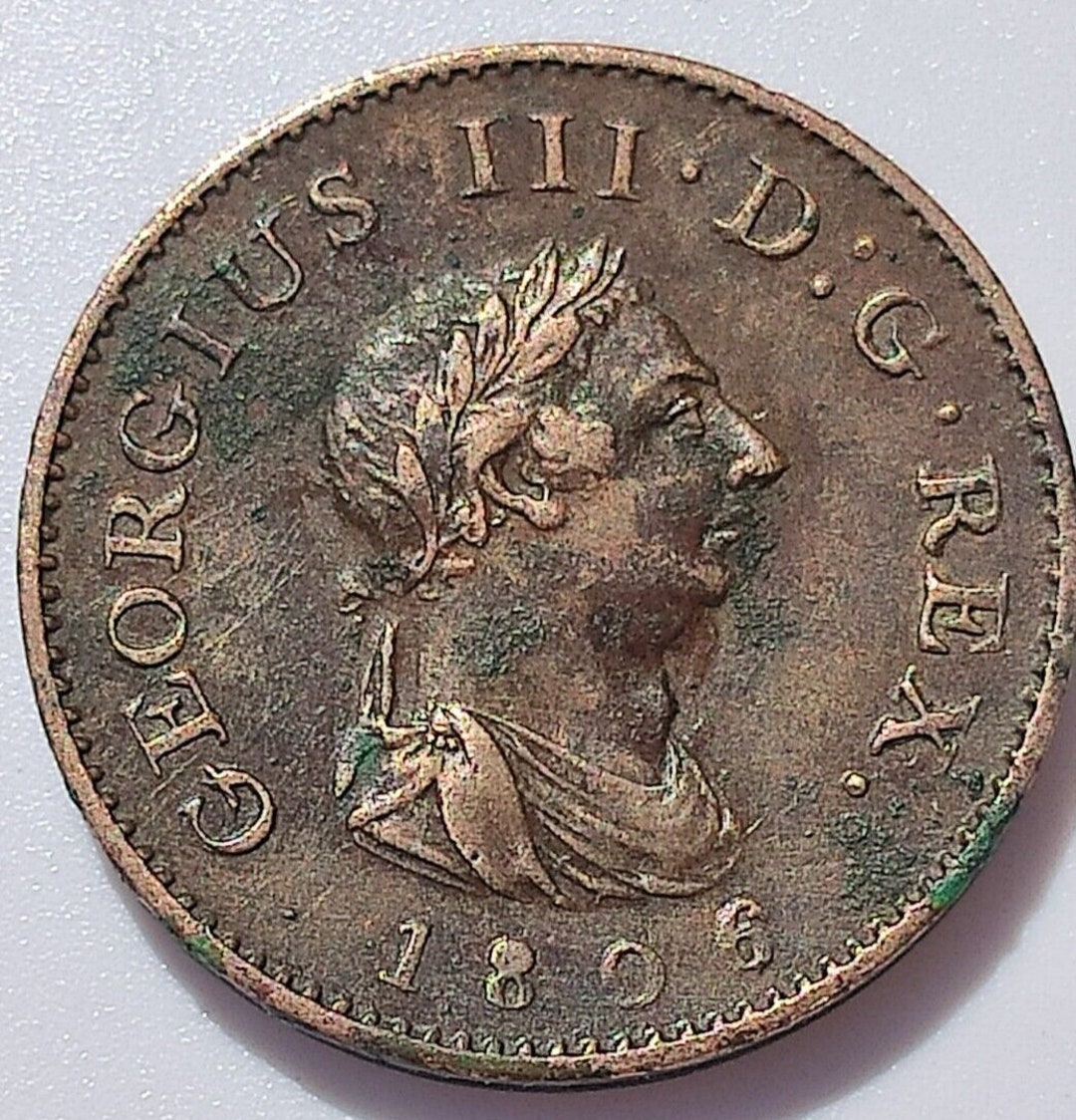 1806 George III SOHO One Farthing - Soho Mint - Etsy