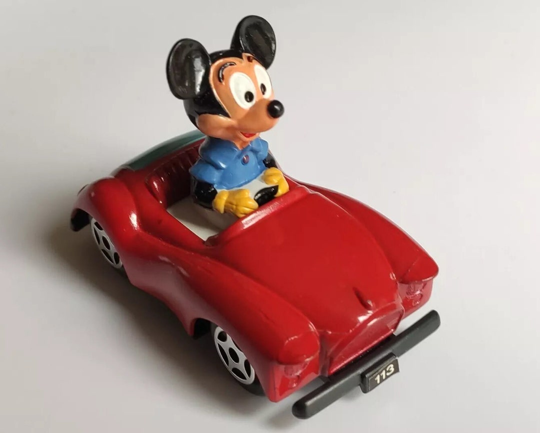 Walt Disney Die Cast Metal Micky Mouse 1983 Vintage - Etsy