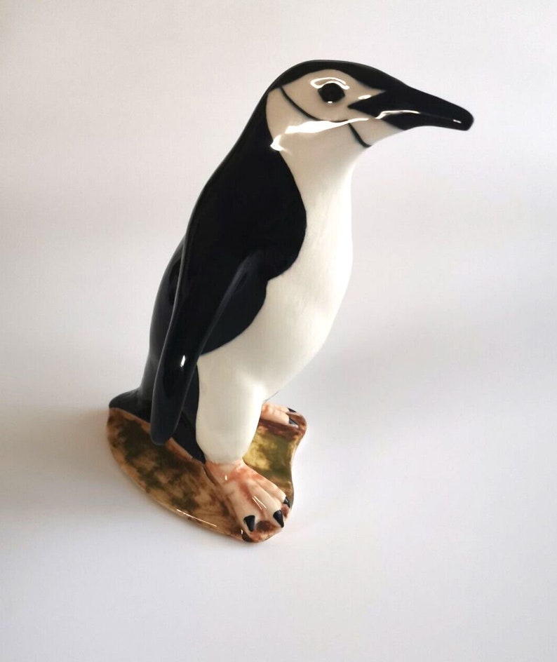 Vintage Bovey Pottery Co Devon Chinstrap Penguin Ceramic Sculpture ...