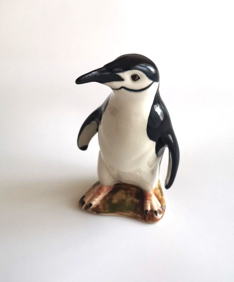 Vintage Bovey Pottery Co Devon Chinstrap Penguin Ceramic Sculpture ...