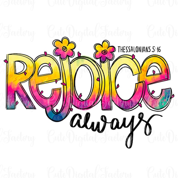 Rejoice Always - Etsy
