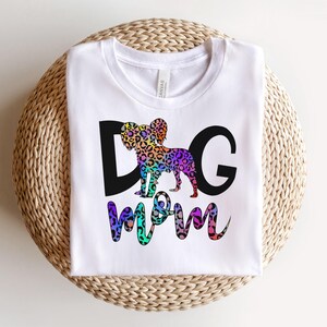 Dog Mom PNG, Rainbow Leopard, Instant Download, Dog Lover PNG, Mothers ...
