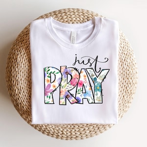 Just Pray PNG - Motivational Design, Jesus Sublimation, Faith Png ...