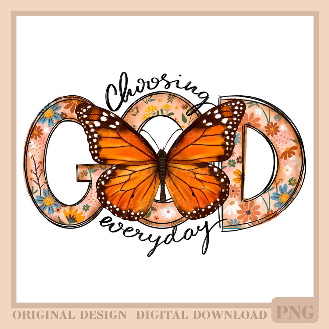 Butterfly Faith Bible Verse Sublimation Christian PNG Retro Design ...