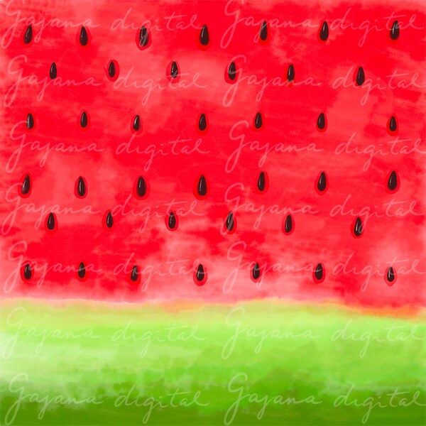 Watermelon Paper - Etsy