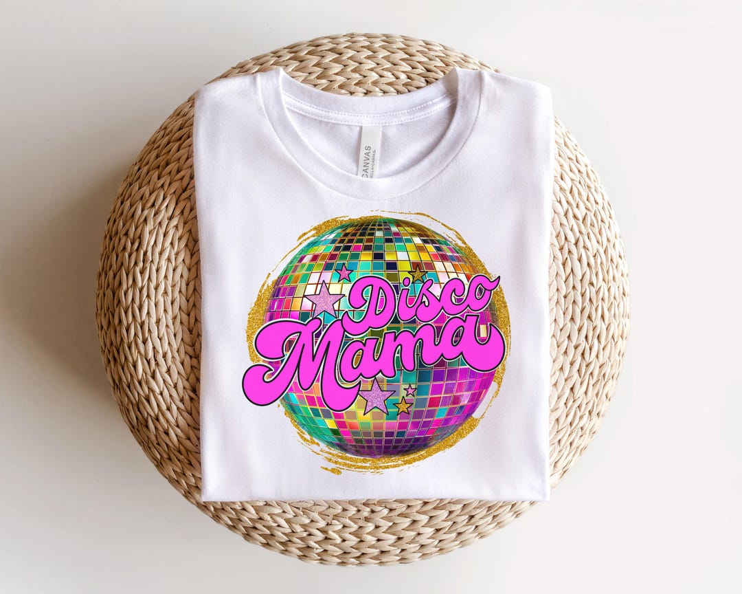 Disco Mama Png Digital Design, Disco Retro Mama Png, Trending Mothers ...