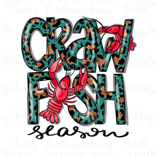 Crawfish Season Png Sublimation Design Download Happy Mardi - Etsy