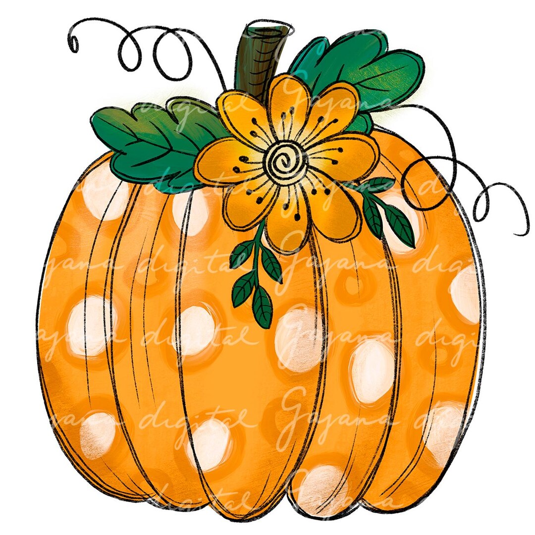 Fall Pumpkin Design, Pumpkin Season PNG, Cute Halloween PNG, Whimscal ...