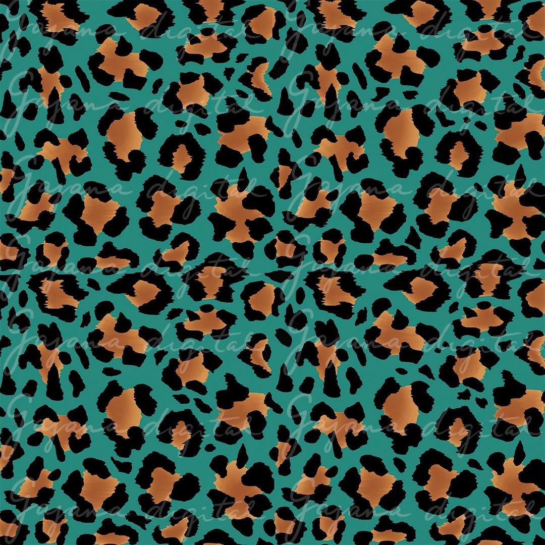 Leopard Background, Trendy Leopard, Digital Download, Animal Print PNG ...