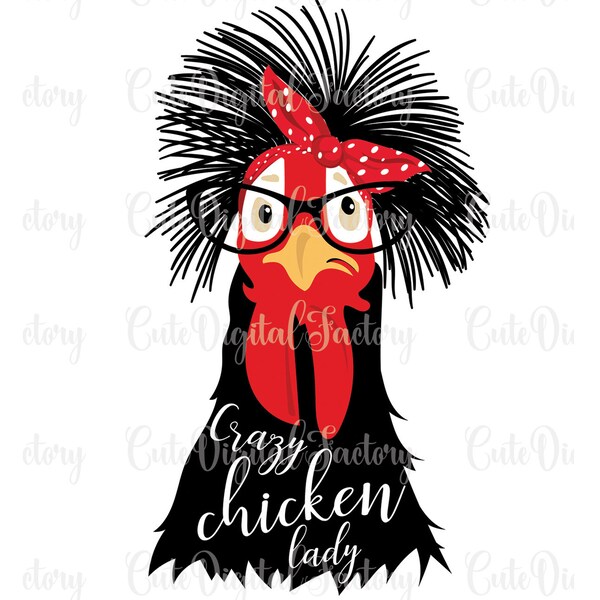 Chicken Lady - Etsy