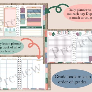 Digital Teacher Planner - Etsy