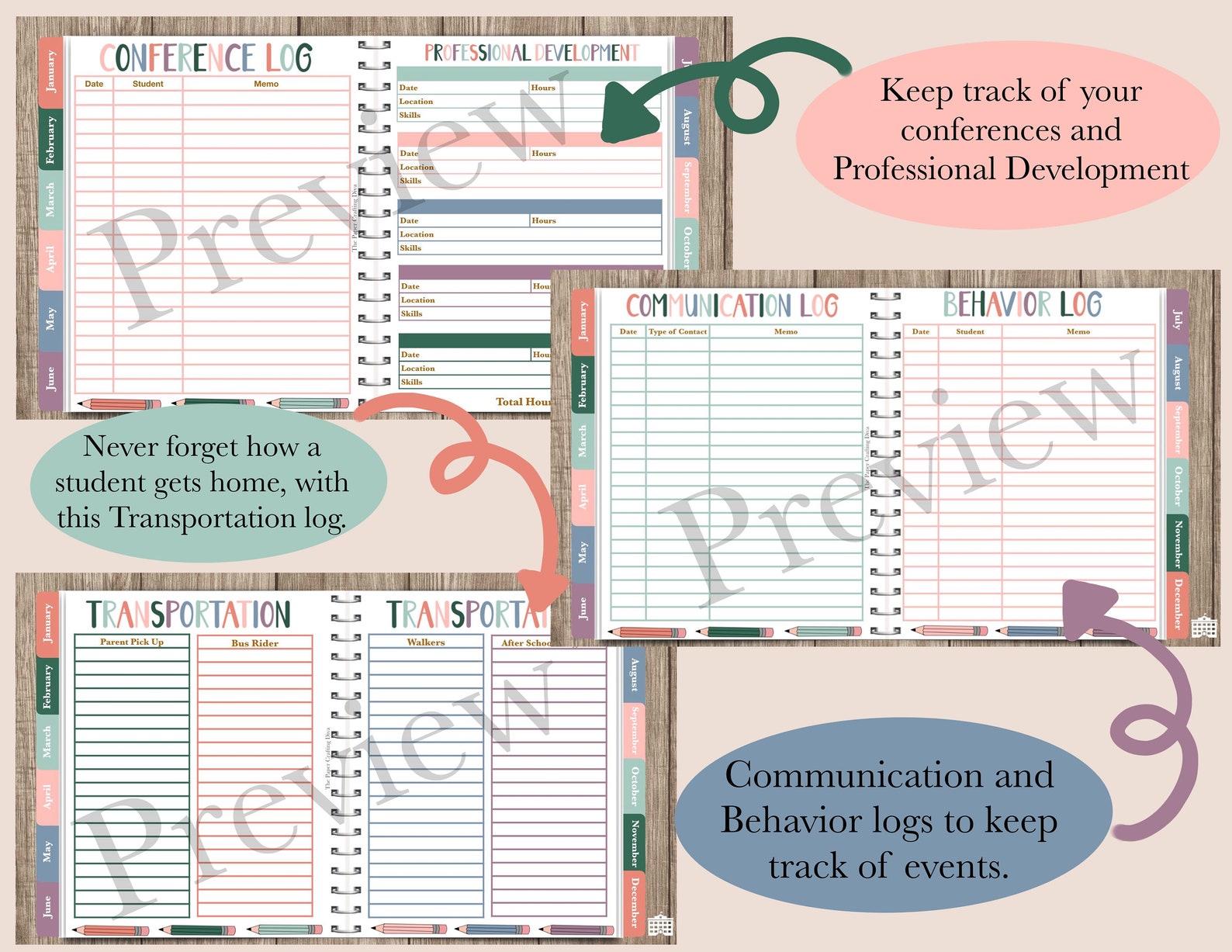 Digital Teacher Planner - Etsy