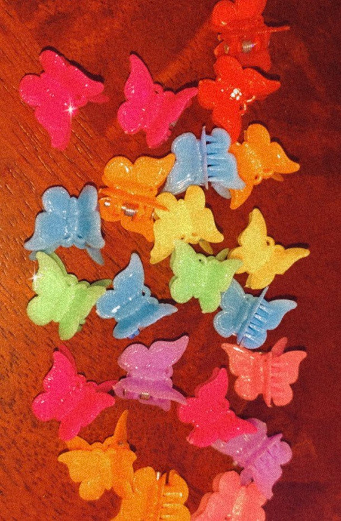 20 Pack Butterfly Clips - Etsy