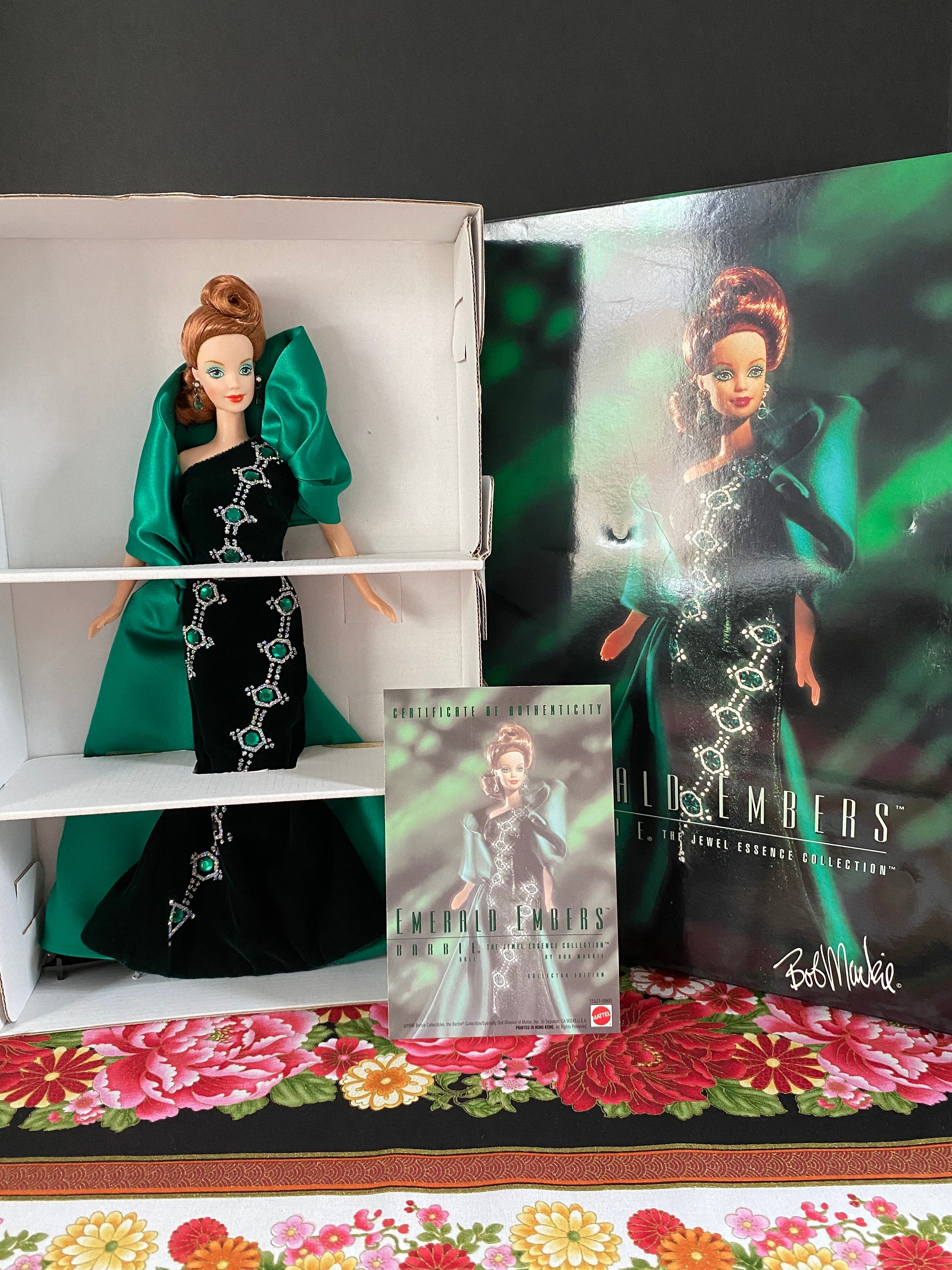 Emerald Embers Barbie the Jewel Essence Collection by Bob | Etsy