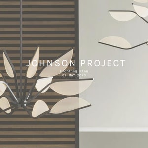 Interior Design Lighting Plan Template Editable Canva Template - Etsy