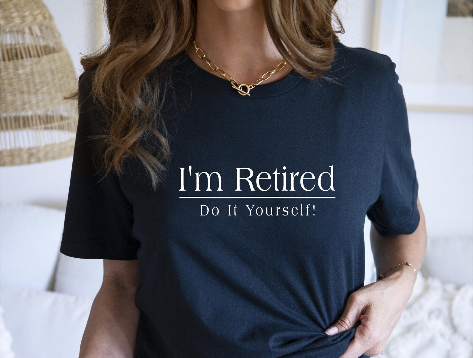 Funny Retirement T Shirts I'm Retired Do It Yourself Unisex T Shirt Men ...