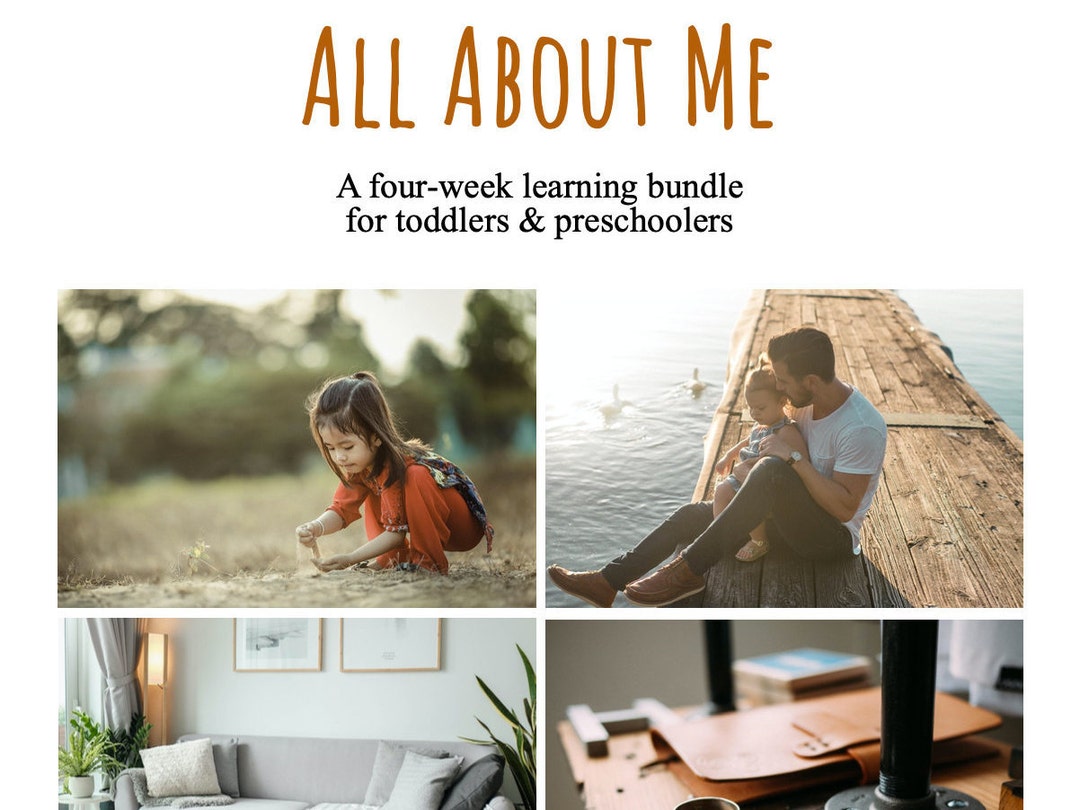 All About Me: A Four-week Preschool Theme - Etsy