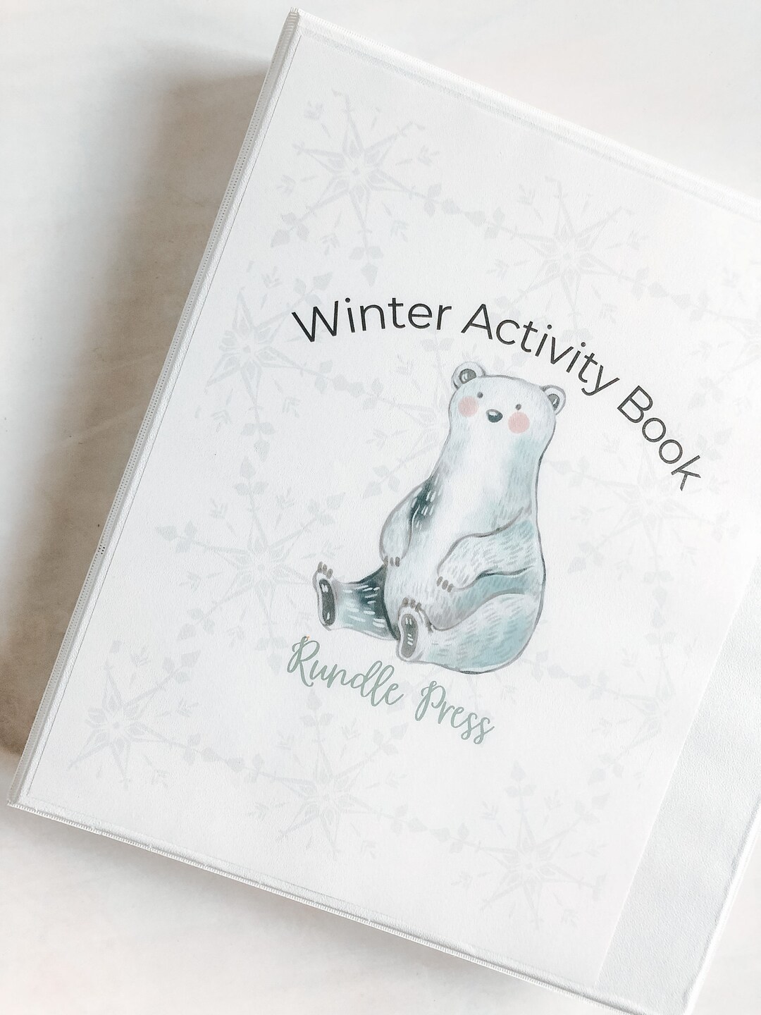 Winter Activity Book, Toddler Busy Book, Christmas Quiet Book for ...