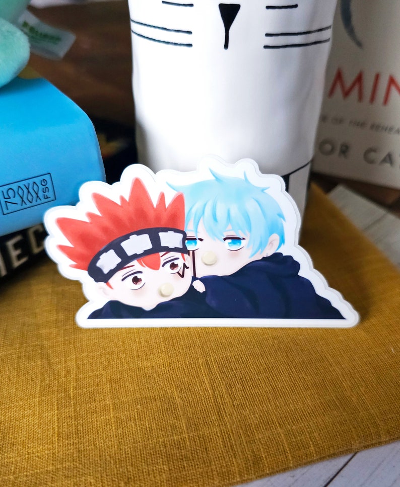 Baby Lance Crown / Baby Dot Barrett / Mashle / Chibi Sticker ...