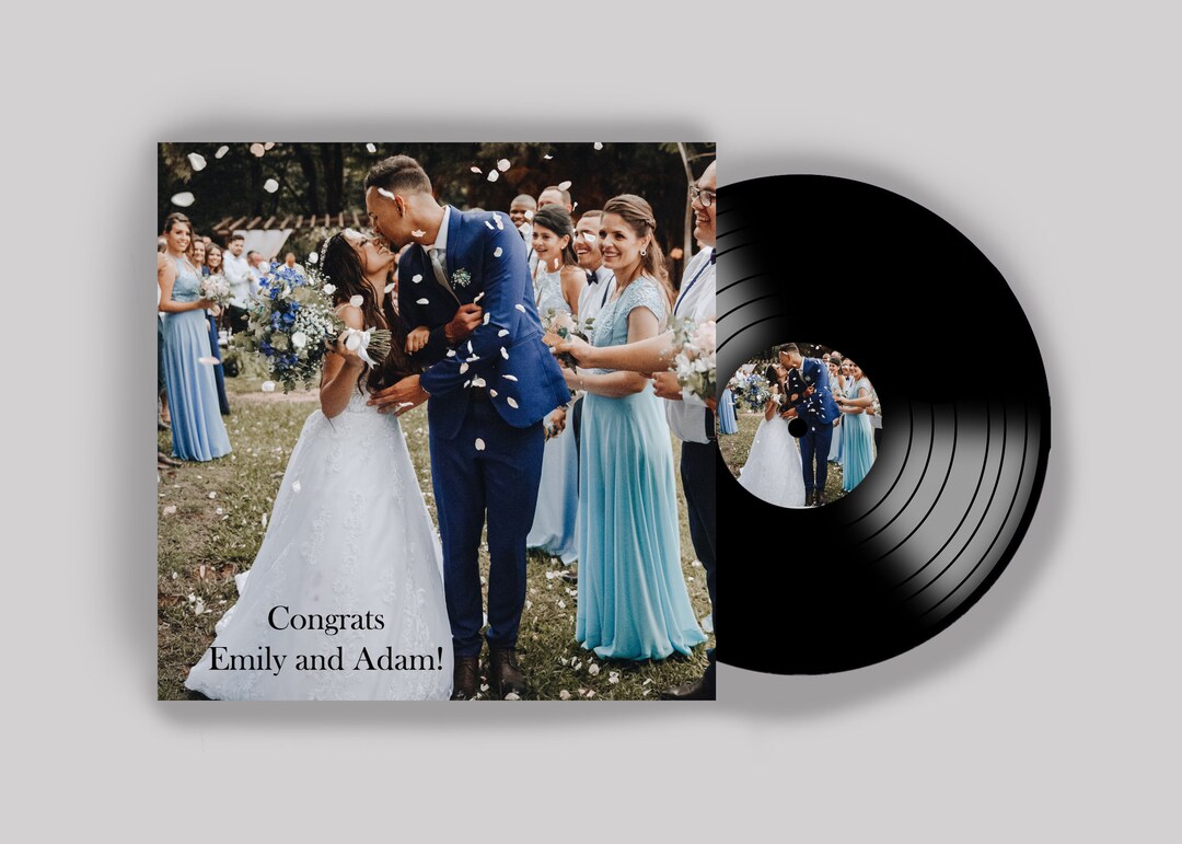 12 Vinyl Record Mixtape Two Sided, Black, Fully Custom Songs Your ...