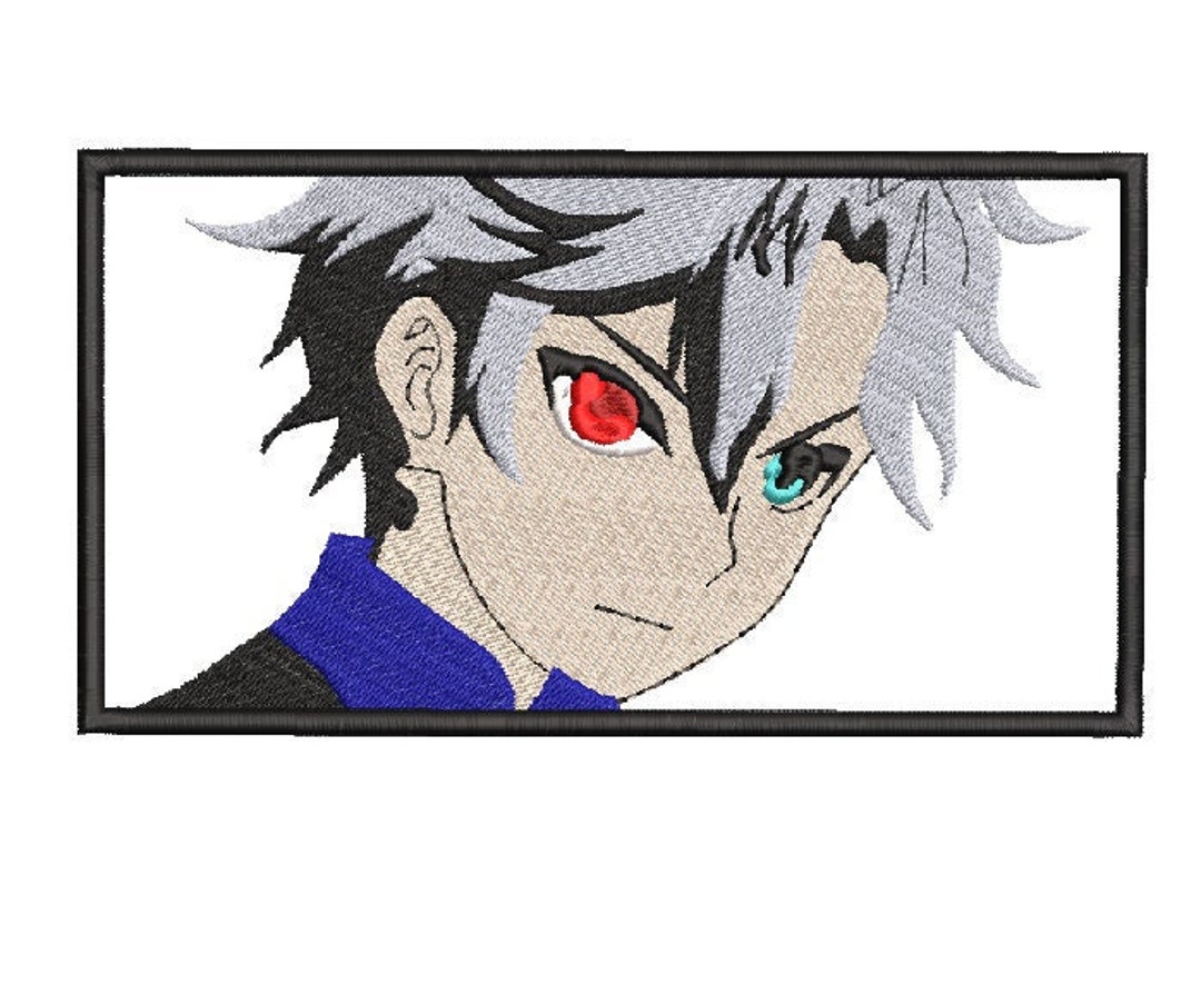 Anime Character Design, Embroidery Design ,medium Sized Embroidery File ...