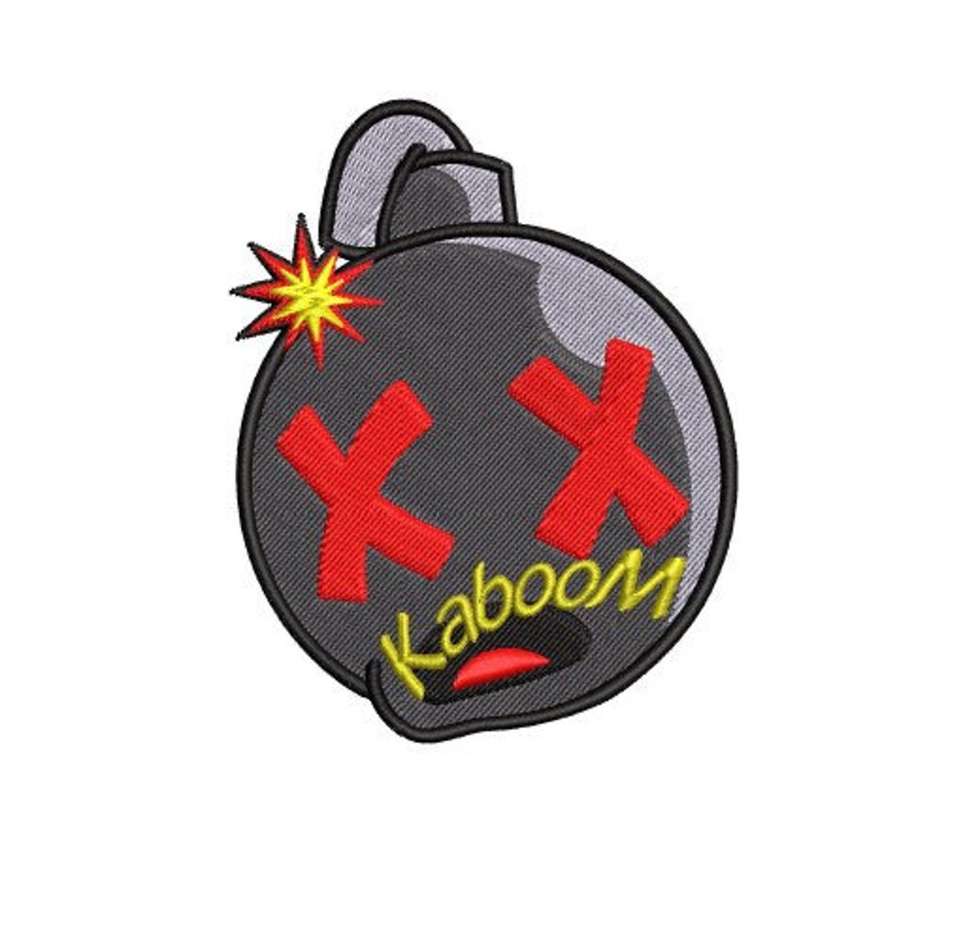 Bomb Embroidery Design, Machine File. - Etsy