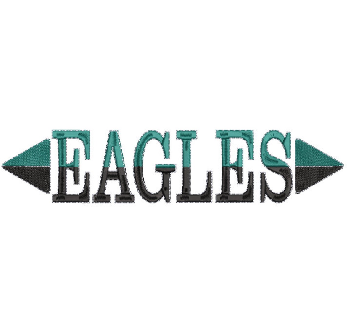 Eagles Embroidery Design 3 Sizes Design, Machine File Multicolor ...