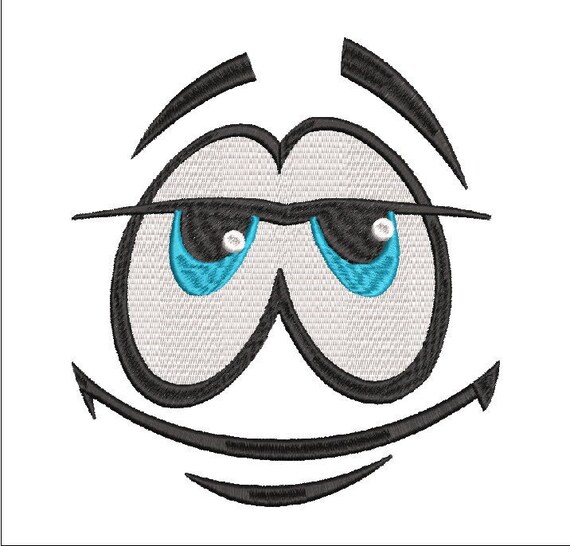 Smile Emoji Embroidery Design Smile Designembroidery Design - Etsy