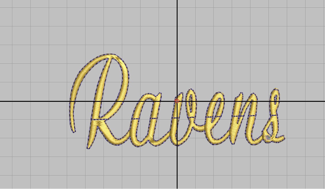 Ravens Split Letters and Colors, Embroidery Design, Machine Embroidery ...