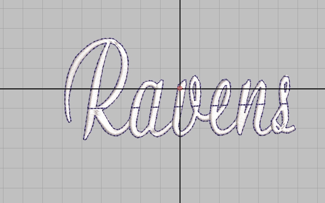 Ravens Split Letters and Colors, Embroidery Design, Machine Embroidery ...