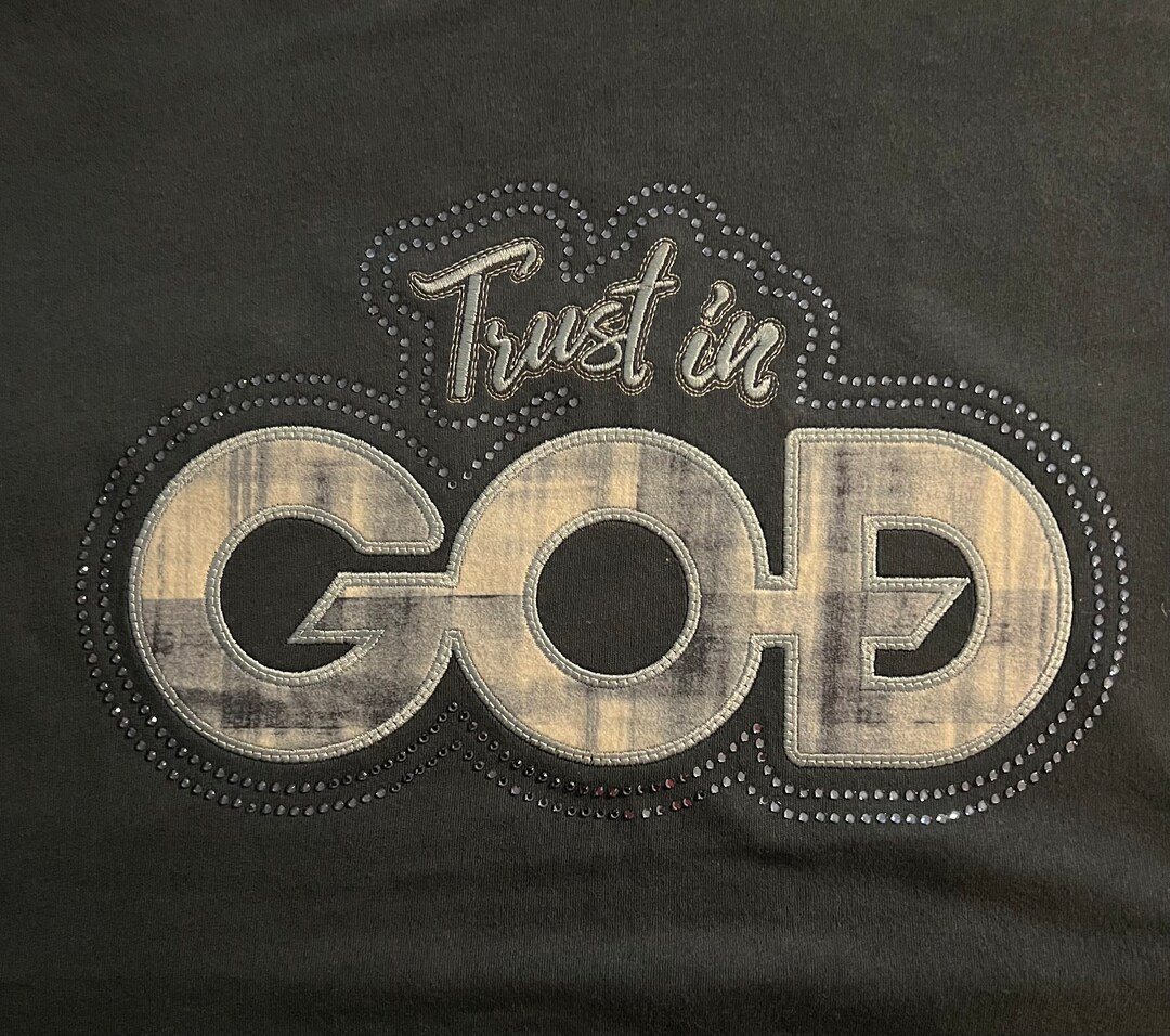 Trust in God Tee Shirt Design - Etsy