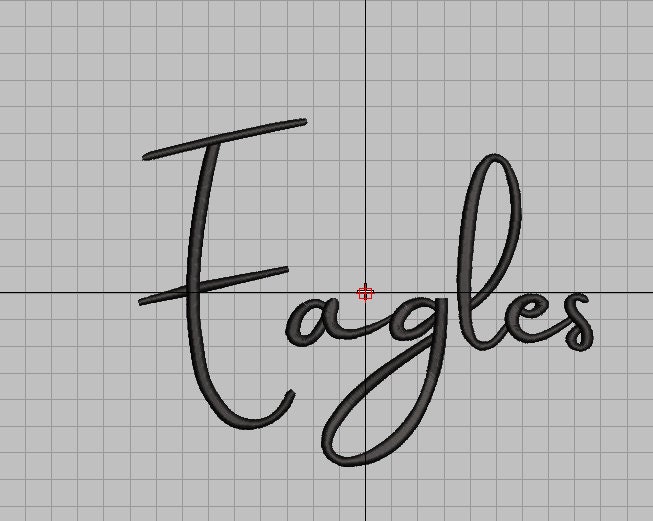 Philadelphia Eagles Machine Embroidery Design, Eagles Cursive Style,3 ...